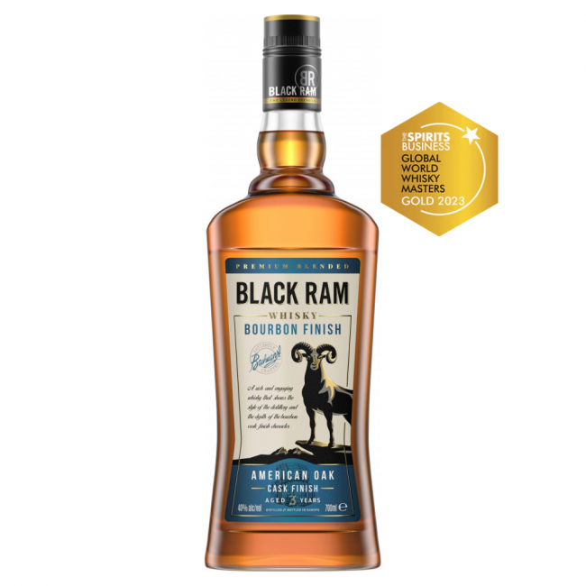 Peshtera Black Ram Bourbon Cask Finish Whisky | 0.7 l