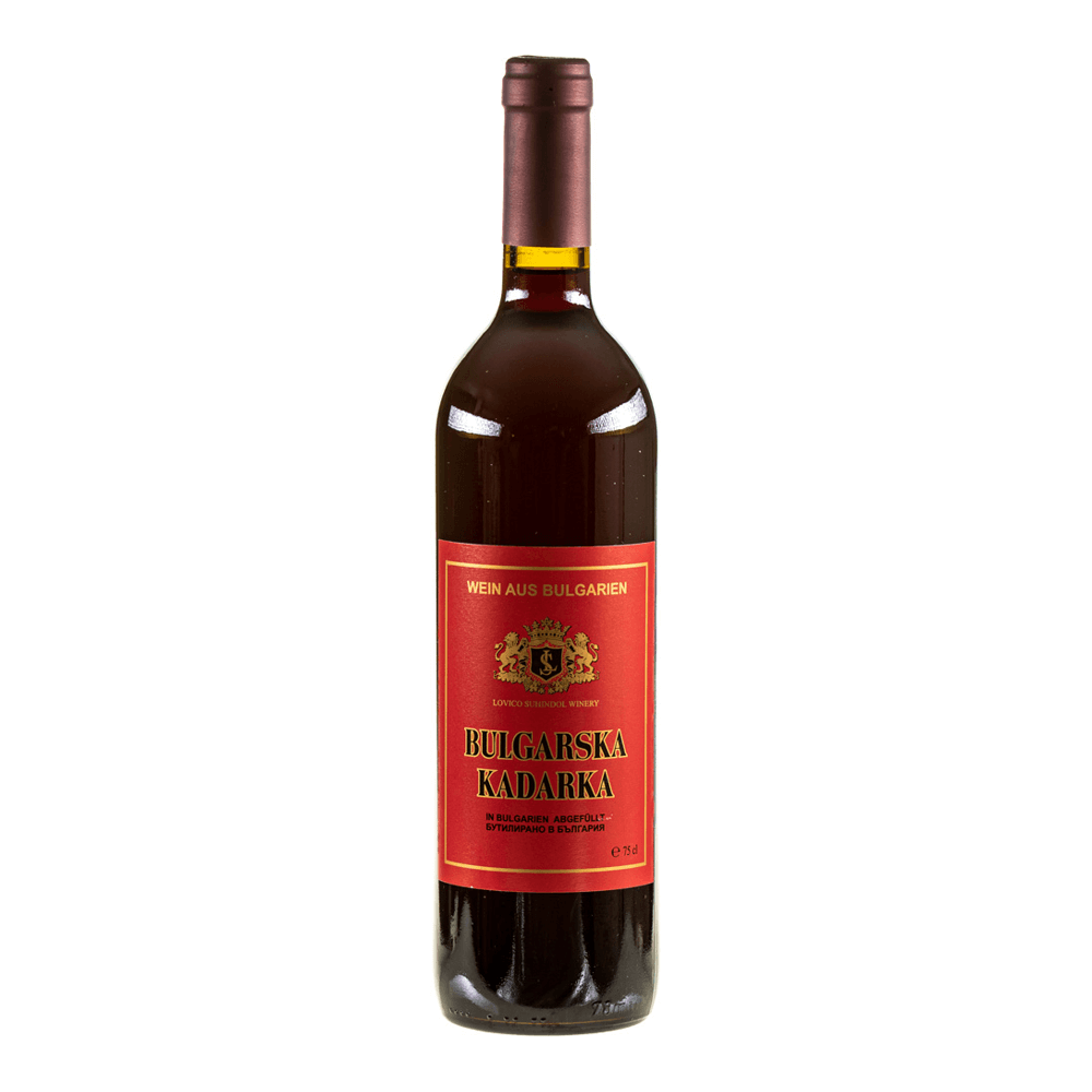 Original Bulgarian Kadarka Sweet Wine | 0.75 l