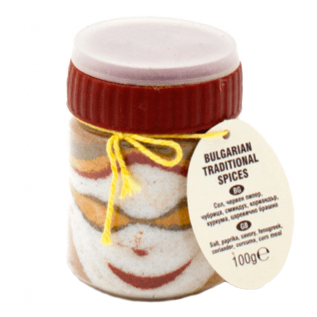 Traditionelles Buntes Salz Sharena Sol Motiv 2