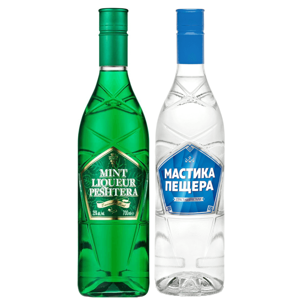 Peshtera Mastika & Menta Piccolo Set