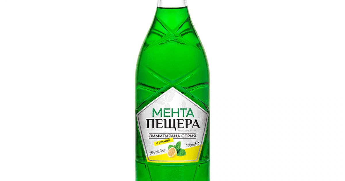 Peshtera Menta Peppermint Liqueur Lemon | 0.7 l