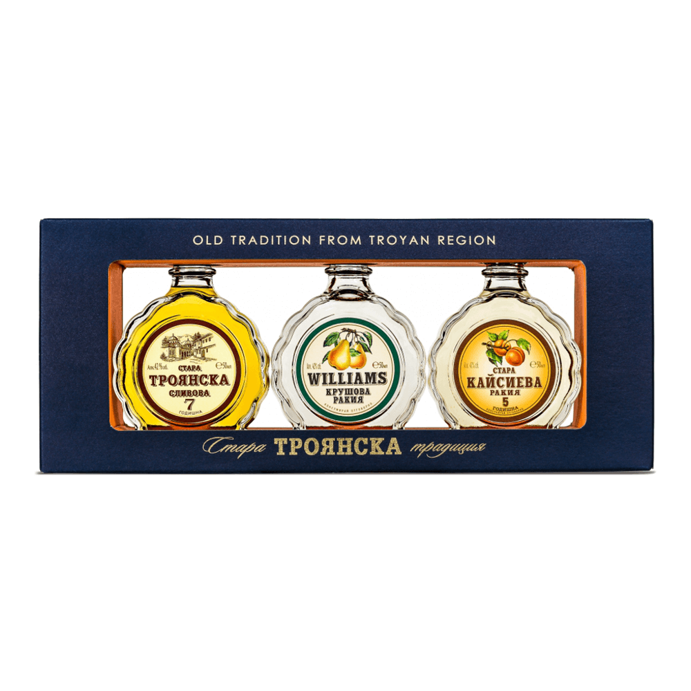 Troyan Traditions Rakia Gift Set | 0.15 l