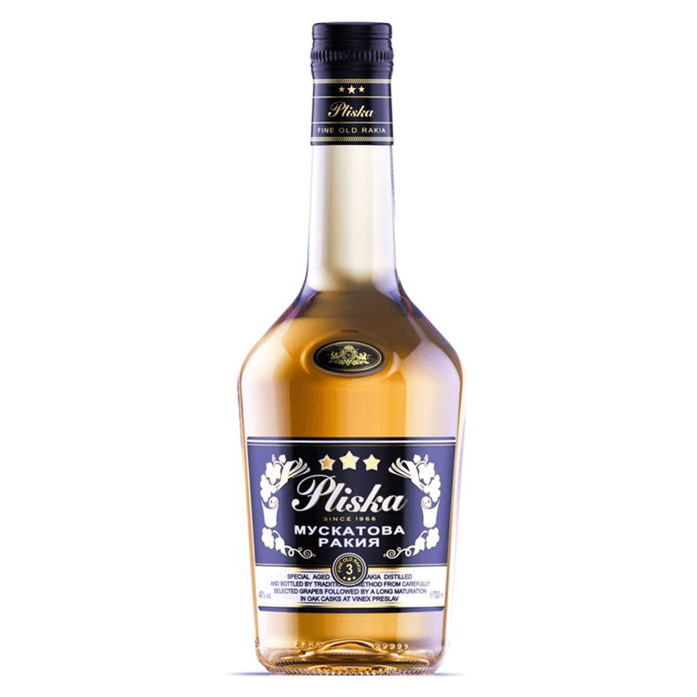 Vinex Preslav Pliska Muskatova Rakija 3 YO | 0.7 l