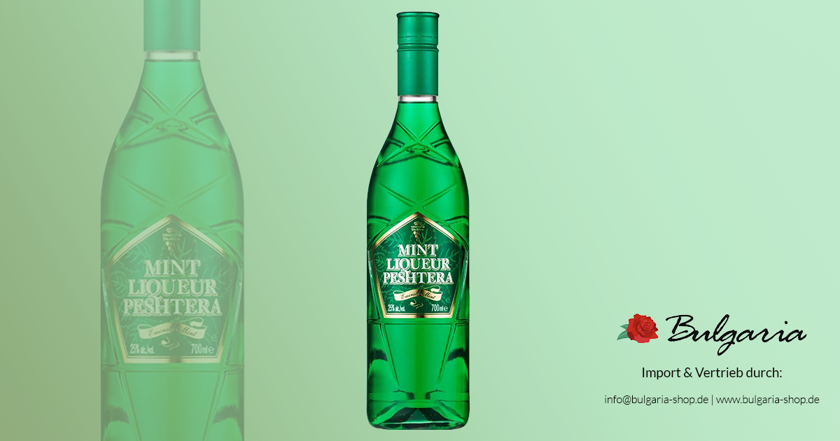Peshtera Menta Pfefferminzlikör | 0.7 l
