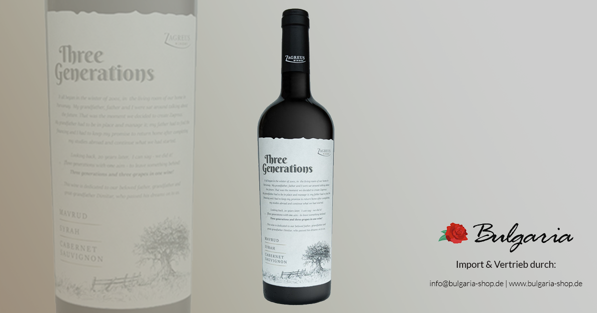 Zagreus Three Generations | 0.75 l